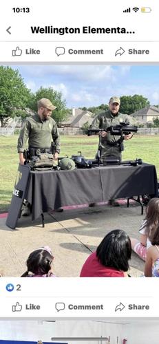 Flower Mound police showcase tear gas launcher to elementary school ...