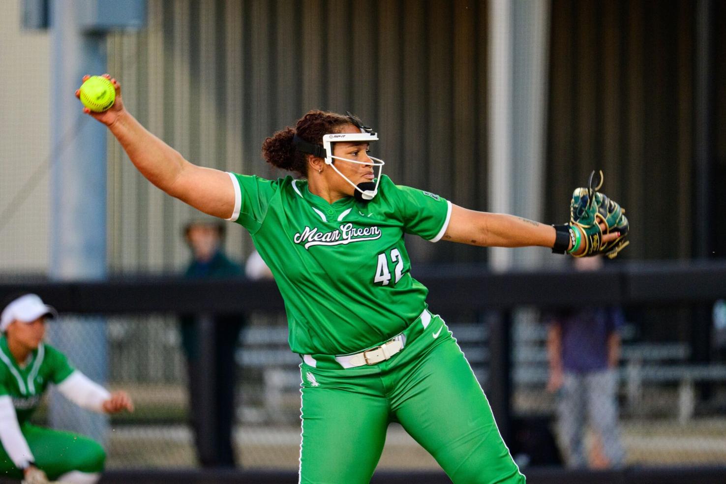 UNT softball team cruises to win in new coach Cody White’s home debut ...