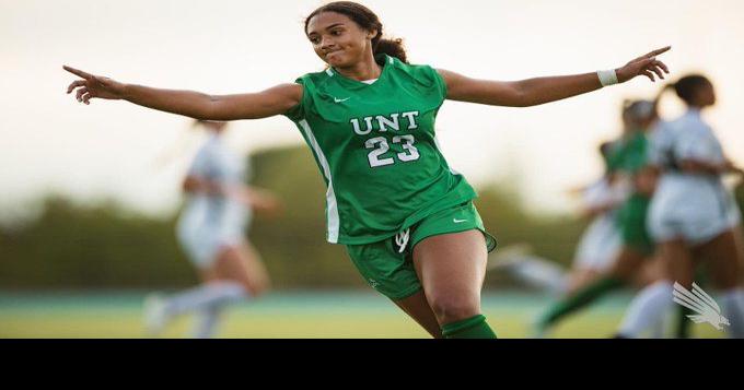 Kat Burnell breaks out with hat trick to lead UNT past Oral Roberts ...