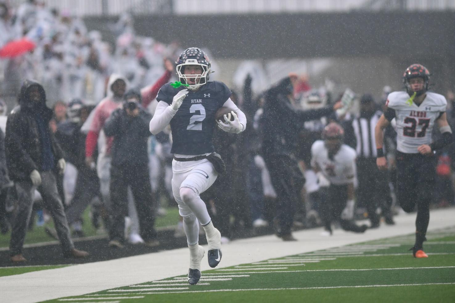 No. 3 Ryan surges to win over No. 1 Aledo, advancing to first state ...