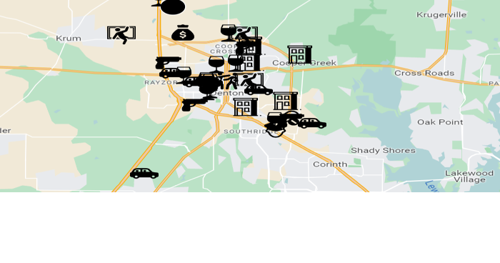 Denton crime reports mapped: Police arrests and incidents from June 24 ...