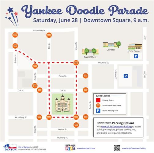 Two ways to celebrate July Fourth in Denton: Yankee Doodle Parade this ...