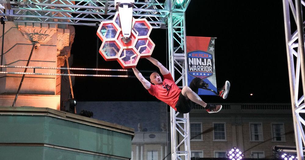 In a historic night on ‘American Ninja Warrior,’ Denton firefighter is ...