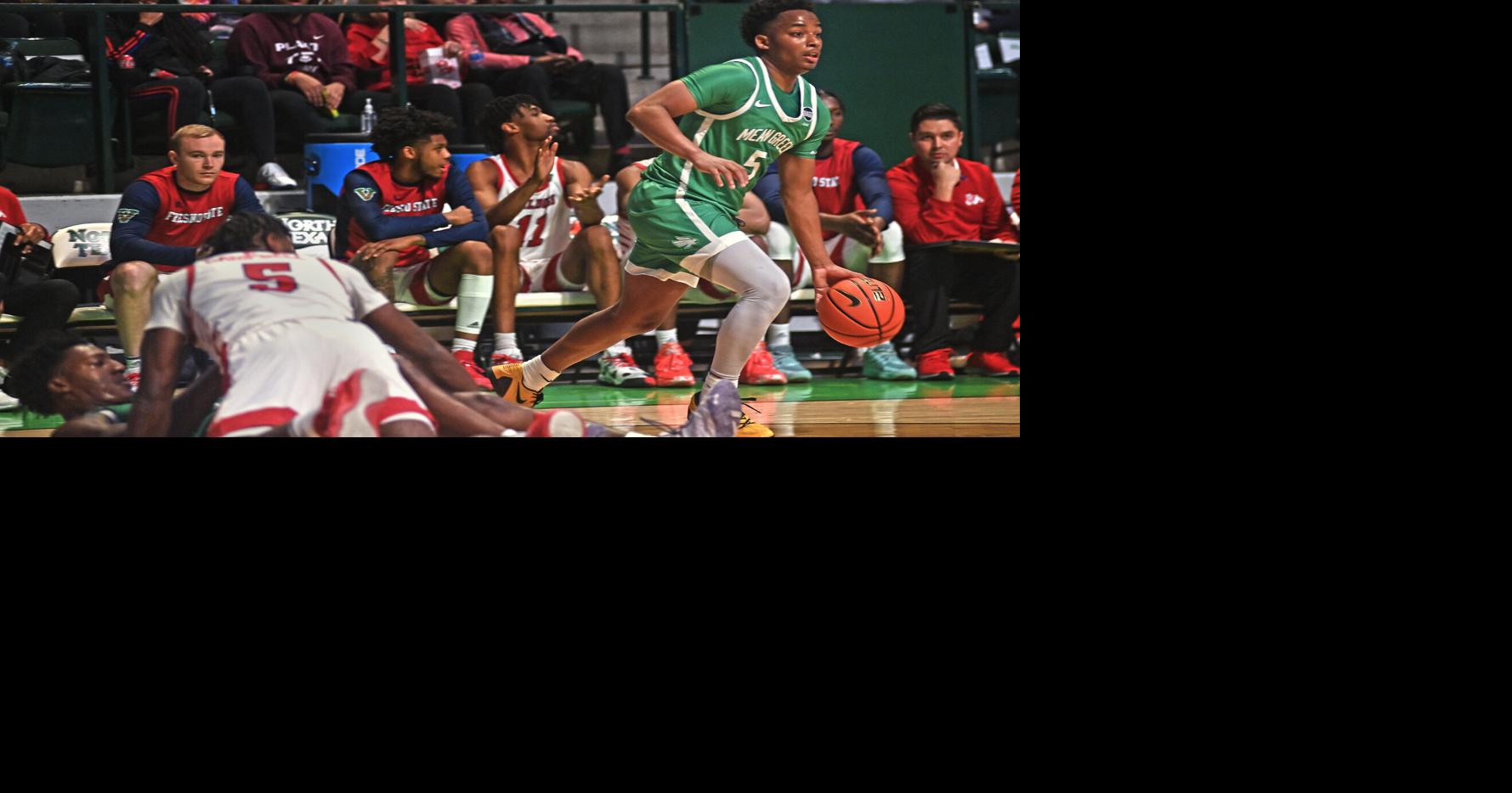 UNT men's basketball team back from the beach, ready to take on Omaha ...