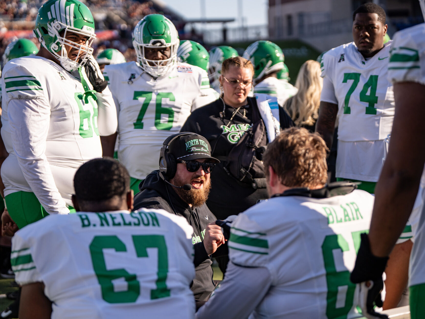 Reports: UNT set to lose OL coach Cutter Leftwich to Oregon | Mean ...