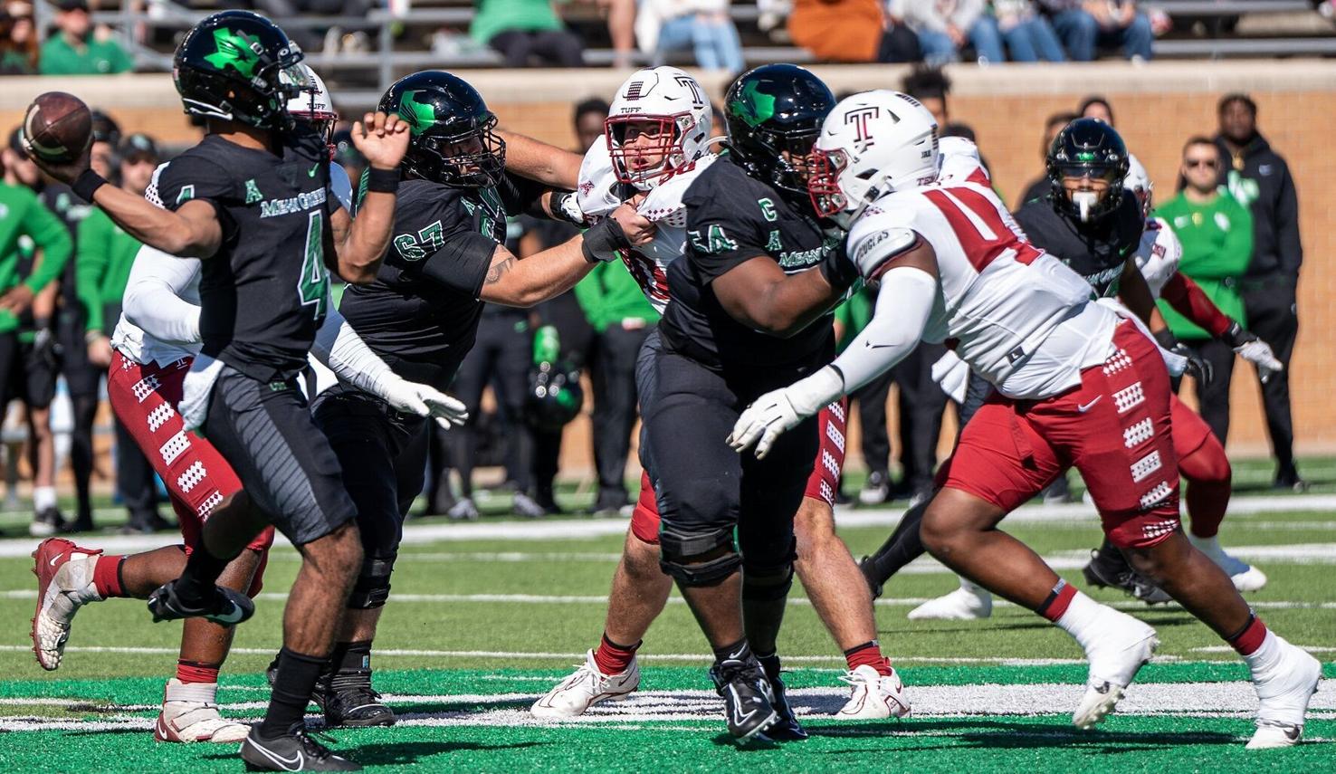 Febechi Nwaiwu, who earned Freshman All-American recognition for UNT ...
