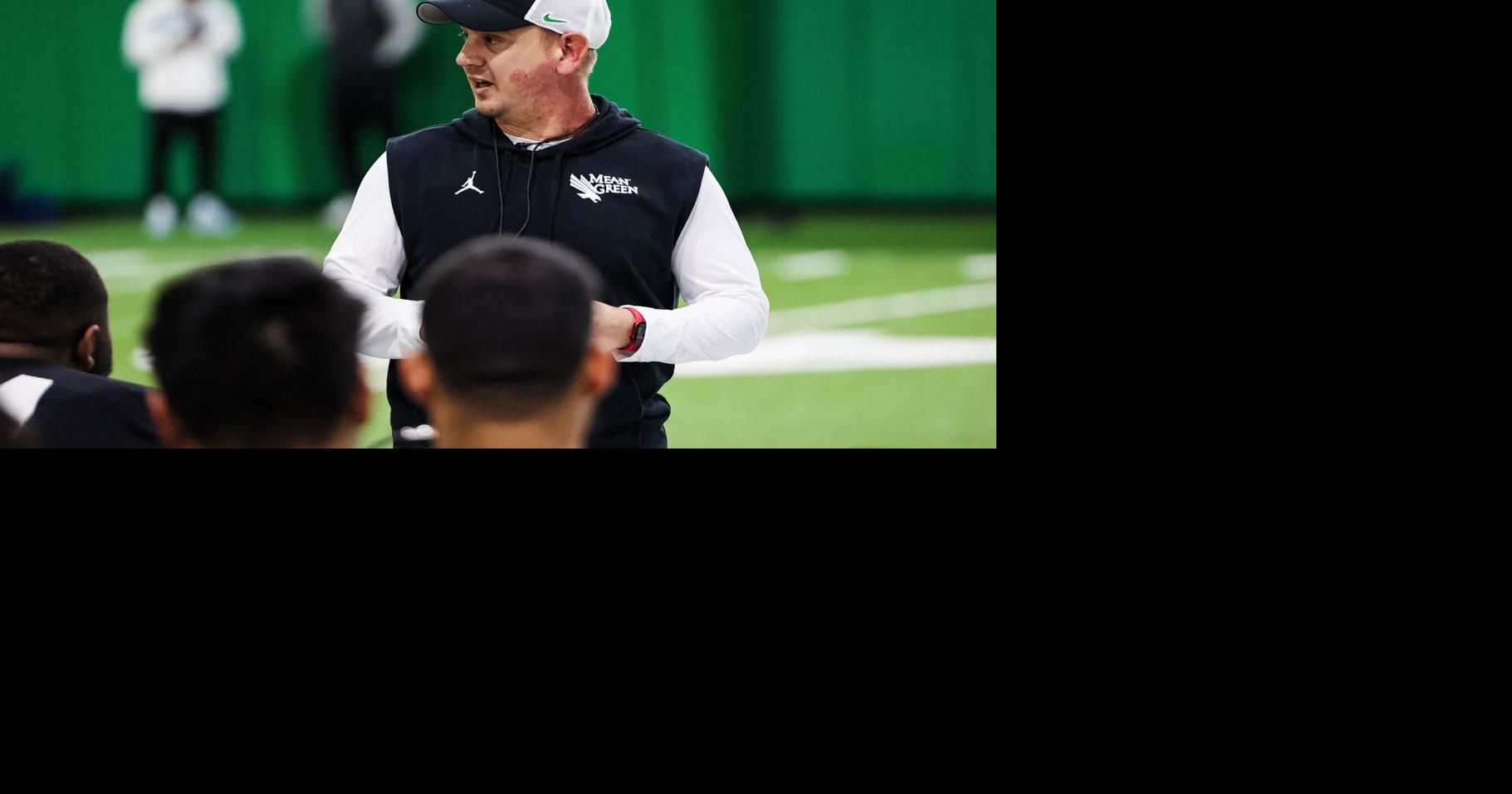 Inside the first football practice of the Eric Morris era | Mean Green ...