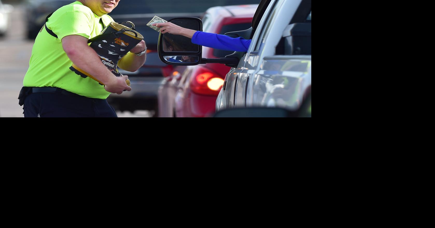 Denton firefighters want you to 'fill the boot' for Muscular Dystrophy ...