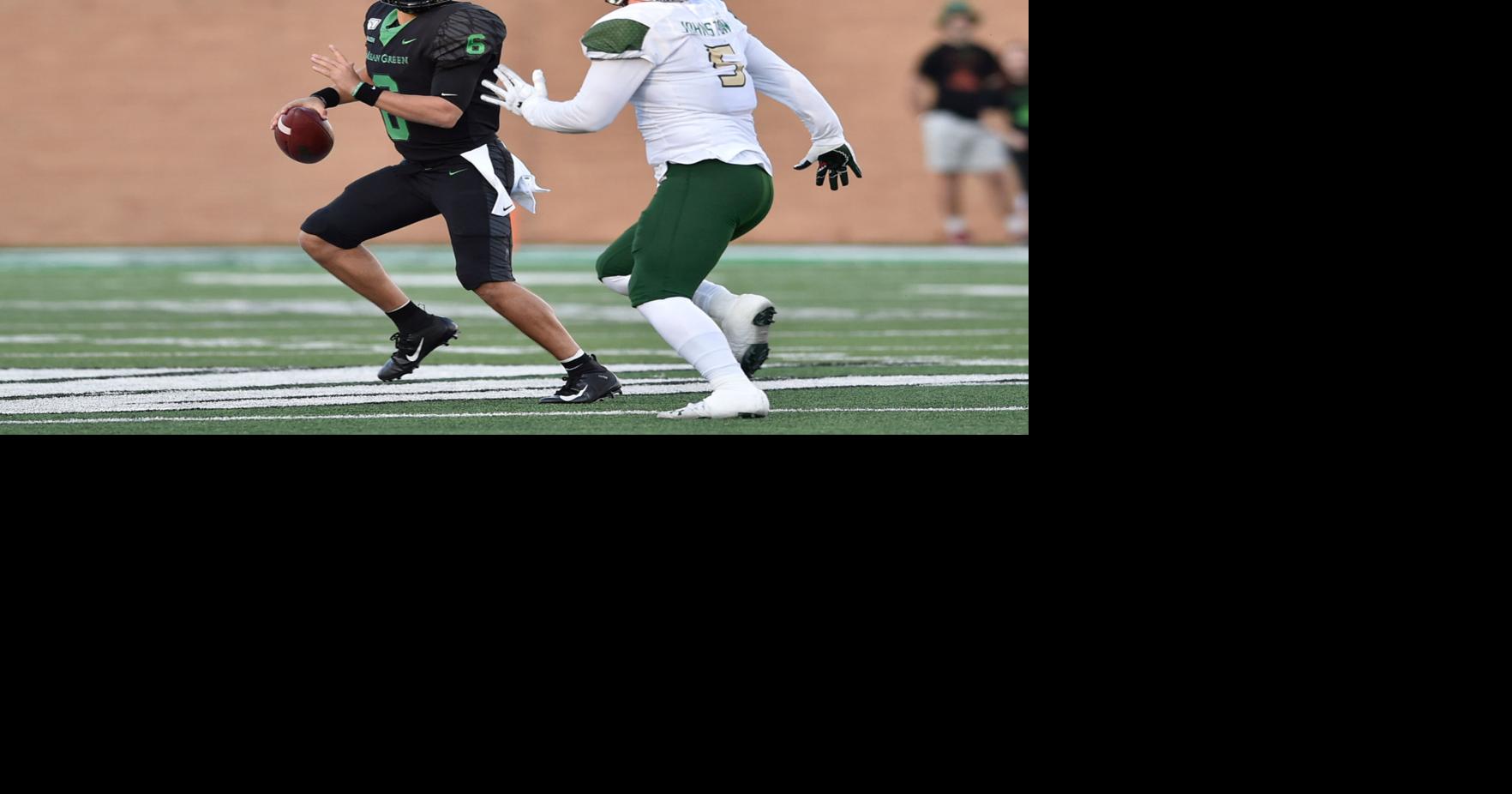 Football: Mason Fine adds to illustrious career in final game at UNT ...