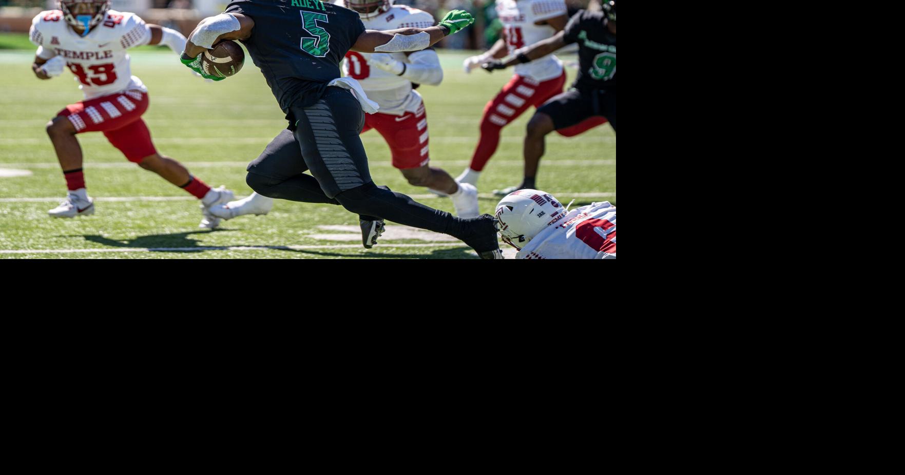 UNT running back Ayo Adeyi on verge of 2,000-yard milestone | Mean ...