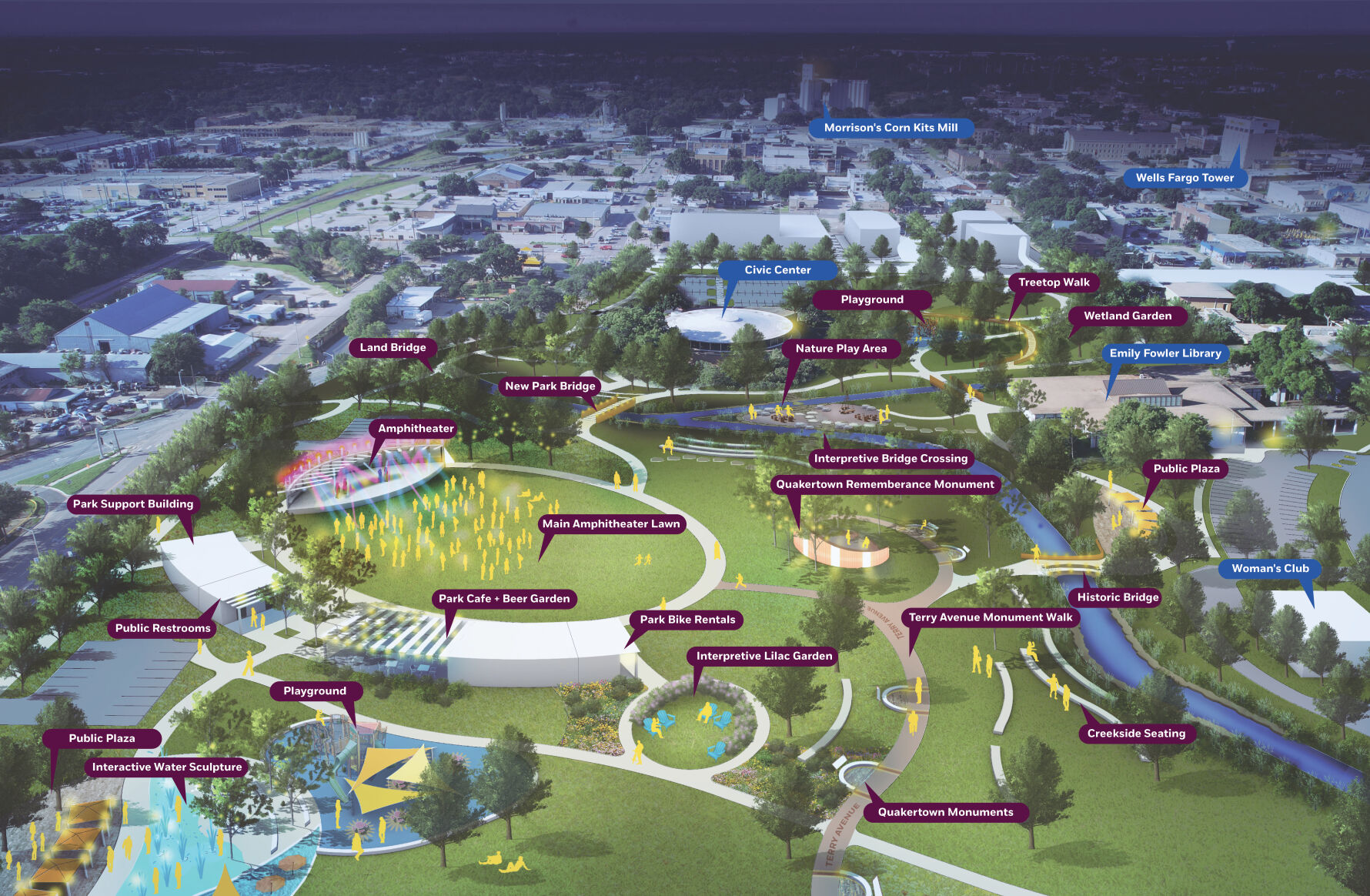 Denton’s big plans for downtown: Check out the design plan that could ...