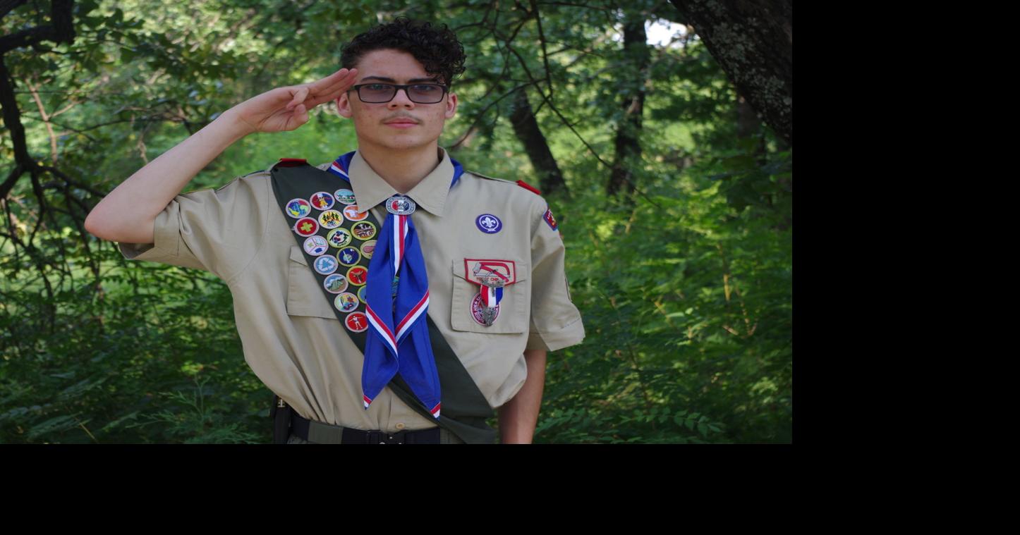 Teen with autism reaches Eagle Scout rank after two years in scouts ...