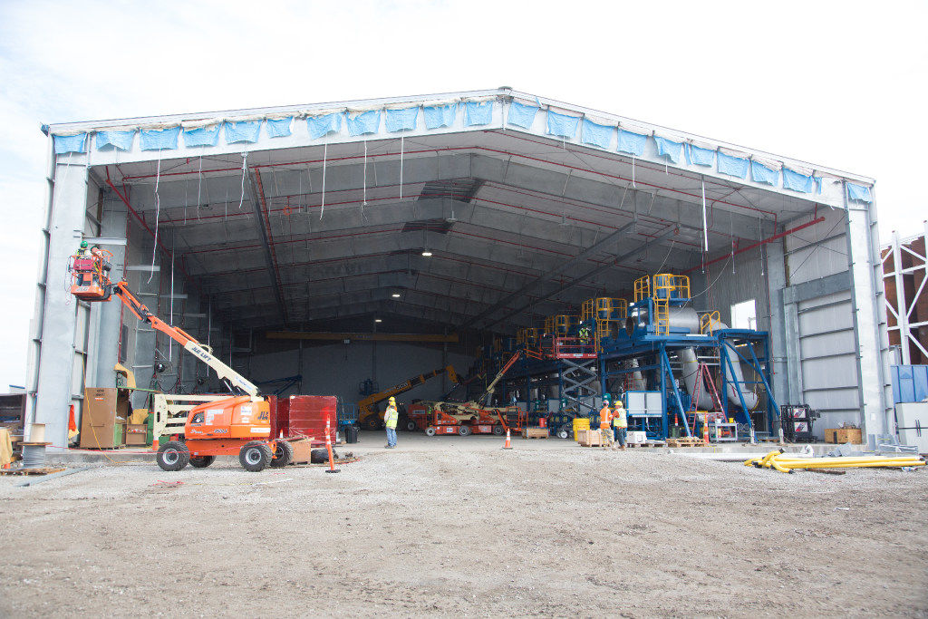 Denton Energy Center construction reaches halfway mark | News ...