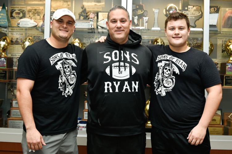 Football: 'It's all for him' — Ryan father-son trio honoring late ...