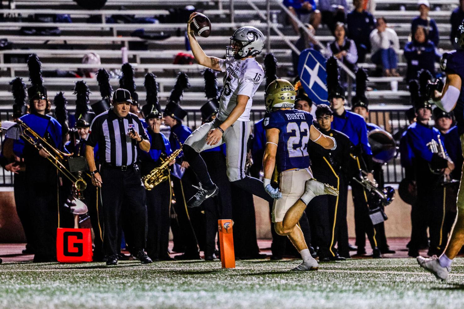 No. 10 Guyer rolls past Dallas Jesuit behind explosive offense in area ...