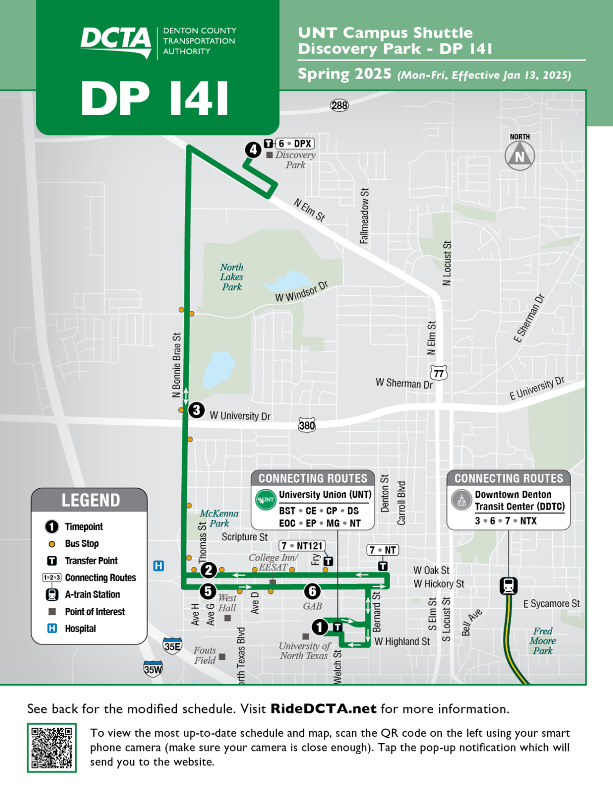 How do Denton's college campus buses work? Route maps, schedules and ...