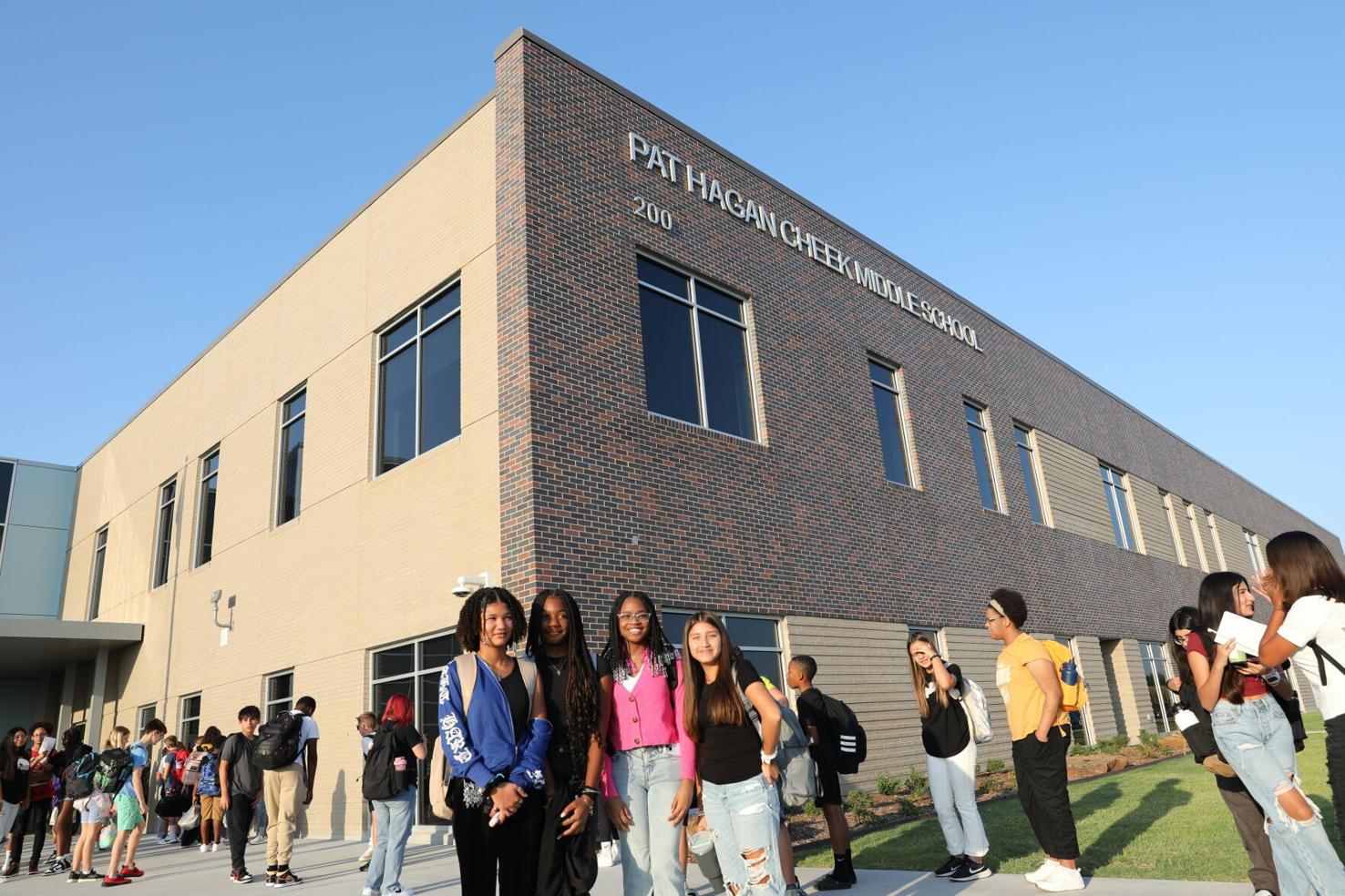 Day One at Denton ISD's newest middle school — and the legacy behind ...