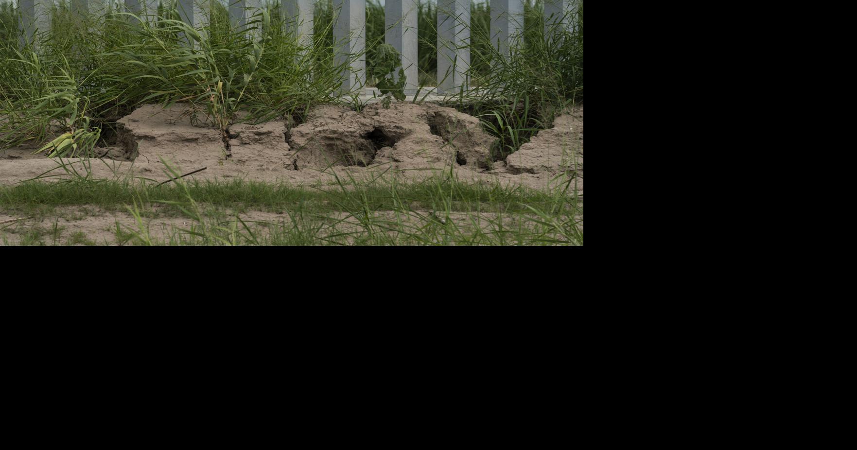 Justice Department tried to hide report warning that private border wall in Texas could collapse ...