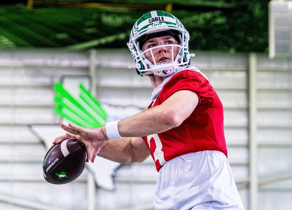 UNT QBs coach Sean Brophy sees potential in revamped depth chart headed ...