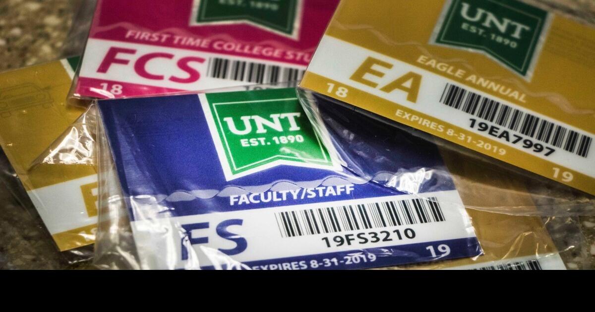 Your guide to UNT and TWU parking passes for 2023-24 | Campus culture ...