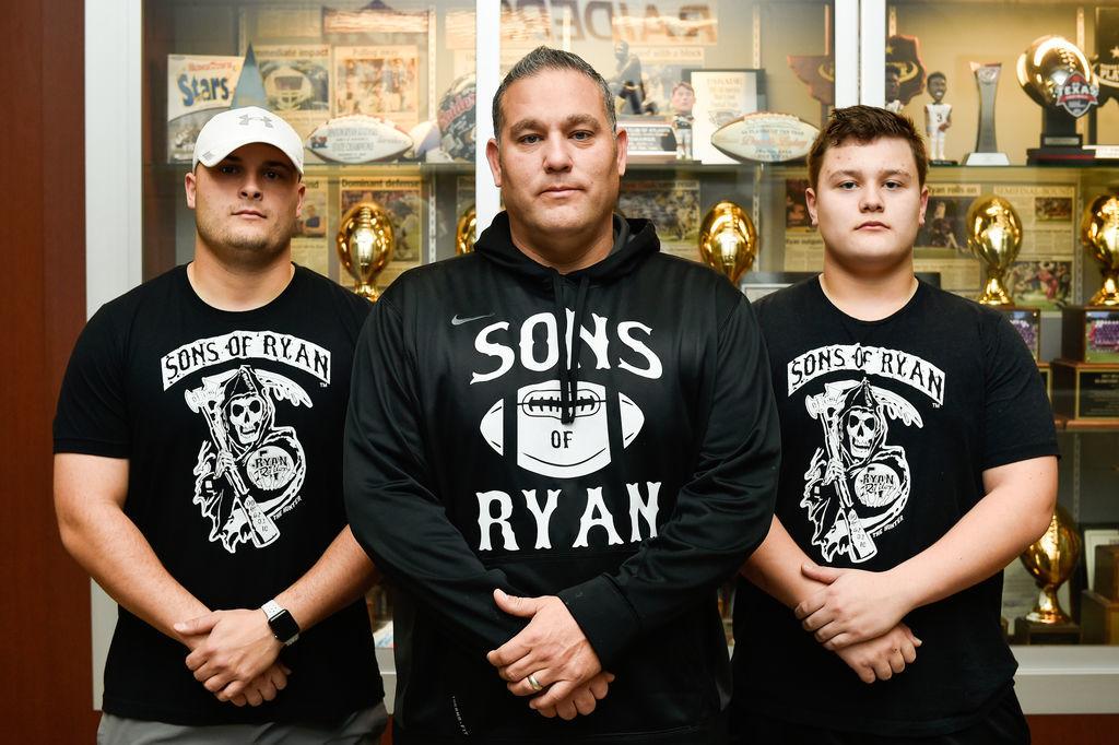Football: 'It's all for him' — Ryan father-son trio honoring late ...