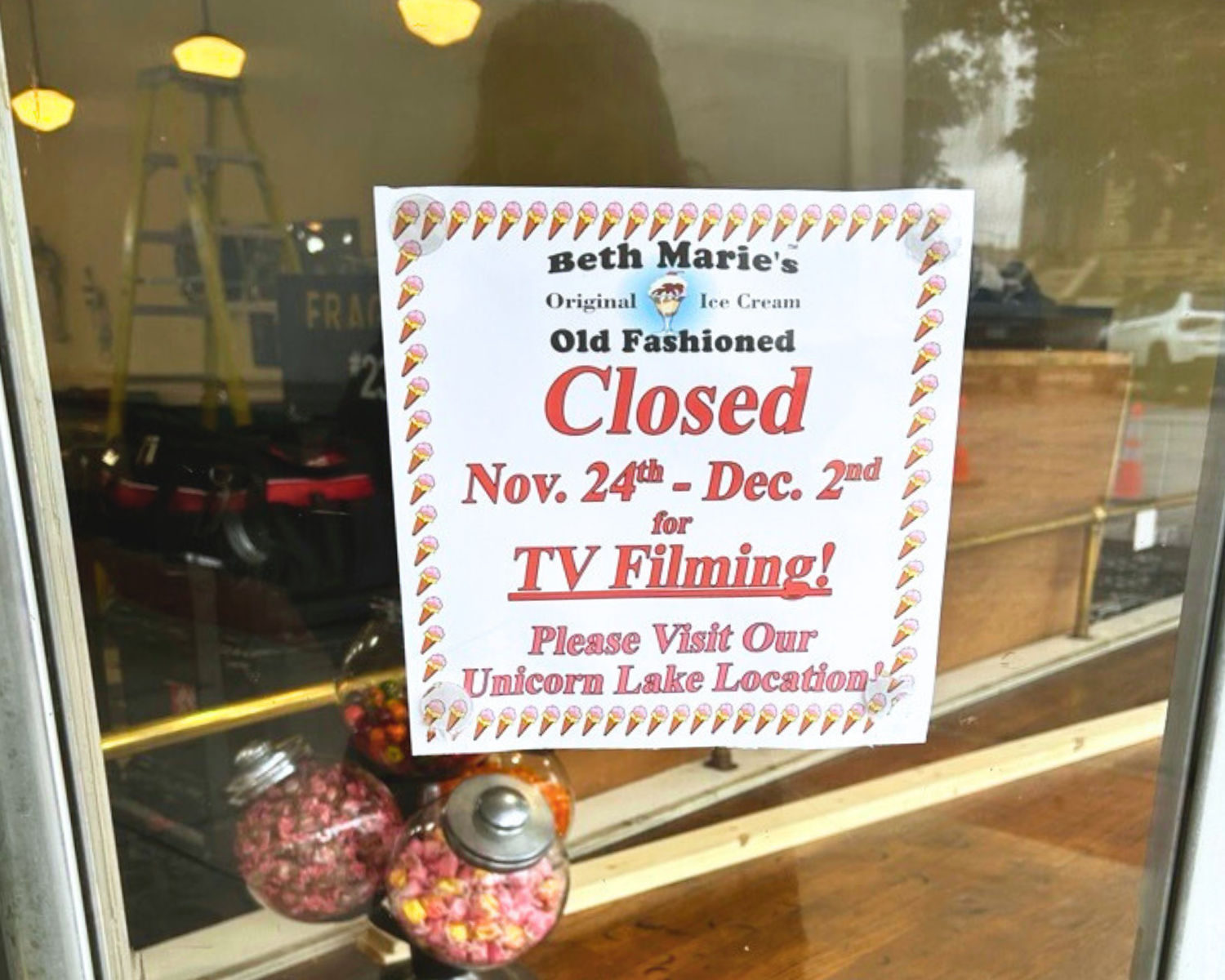 Beth Marie’s closes for mystery TV show shoot with possible ties to ...