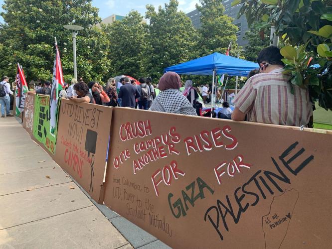 At least 20 protesters arrested at UT Dallas pro-Palestinian encampment ...