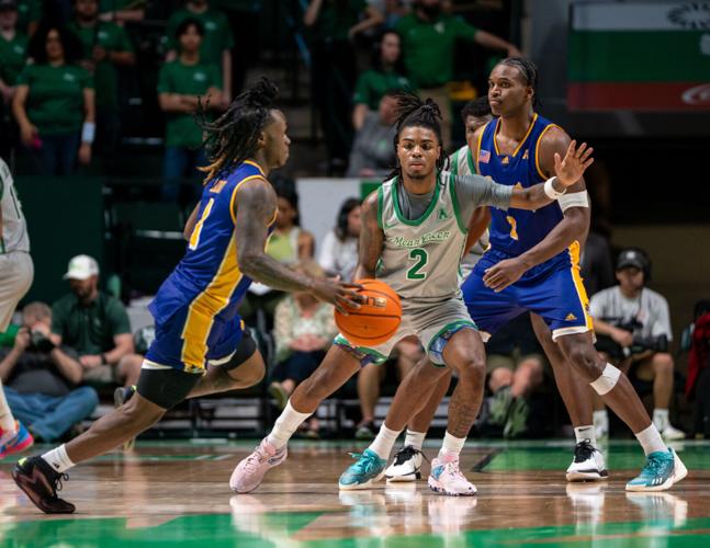 UNT guard Jason Edwards showing he’s more than meets the eye heading ...
