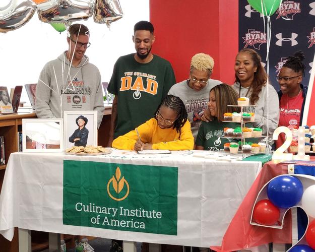 Ryan’s state champion girls basketball team has three players sign with ...