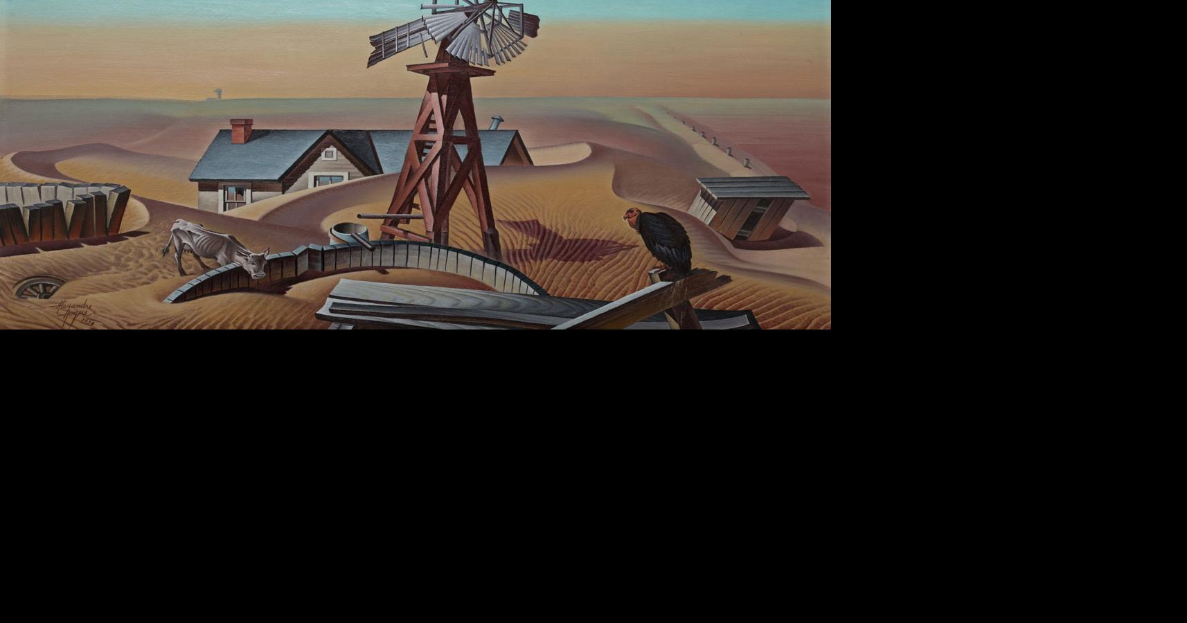 Alexandre Hogue’s Depression-era paintings captured essence of Dust ...