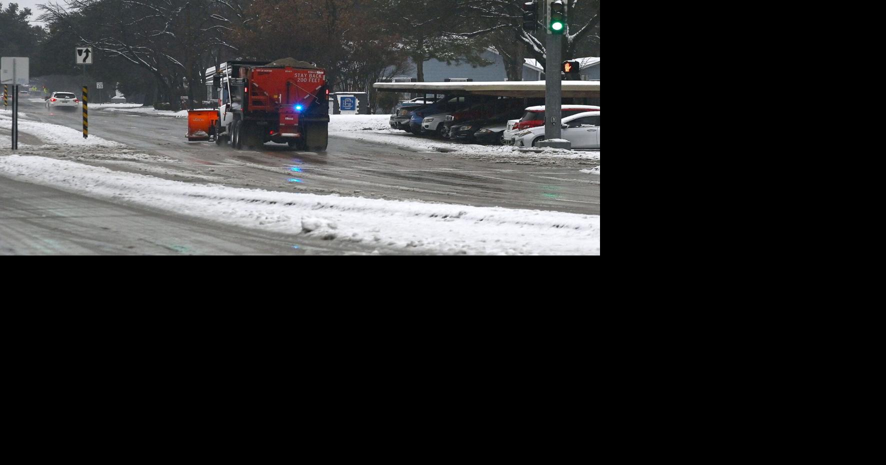 Denton County: With temperature expected to drop into teens, icy roads ...