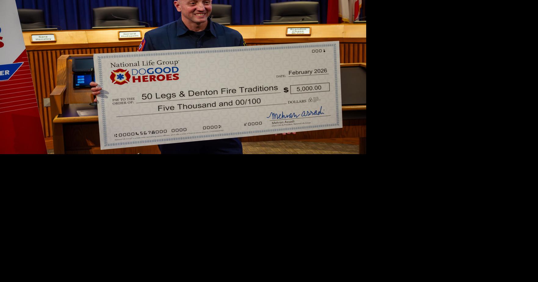 Denton firefighter Gary Weiland to donate $5,000 Do Good Heroes award ...