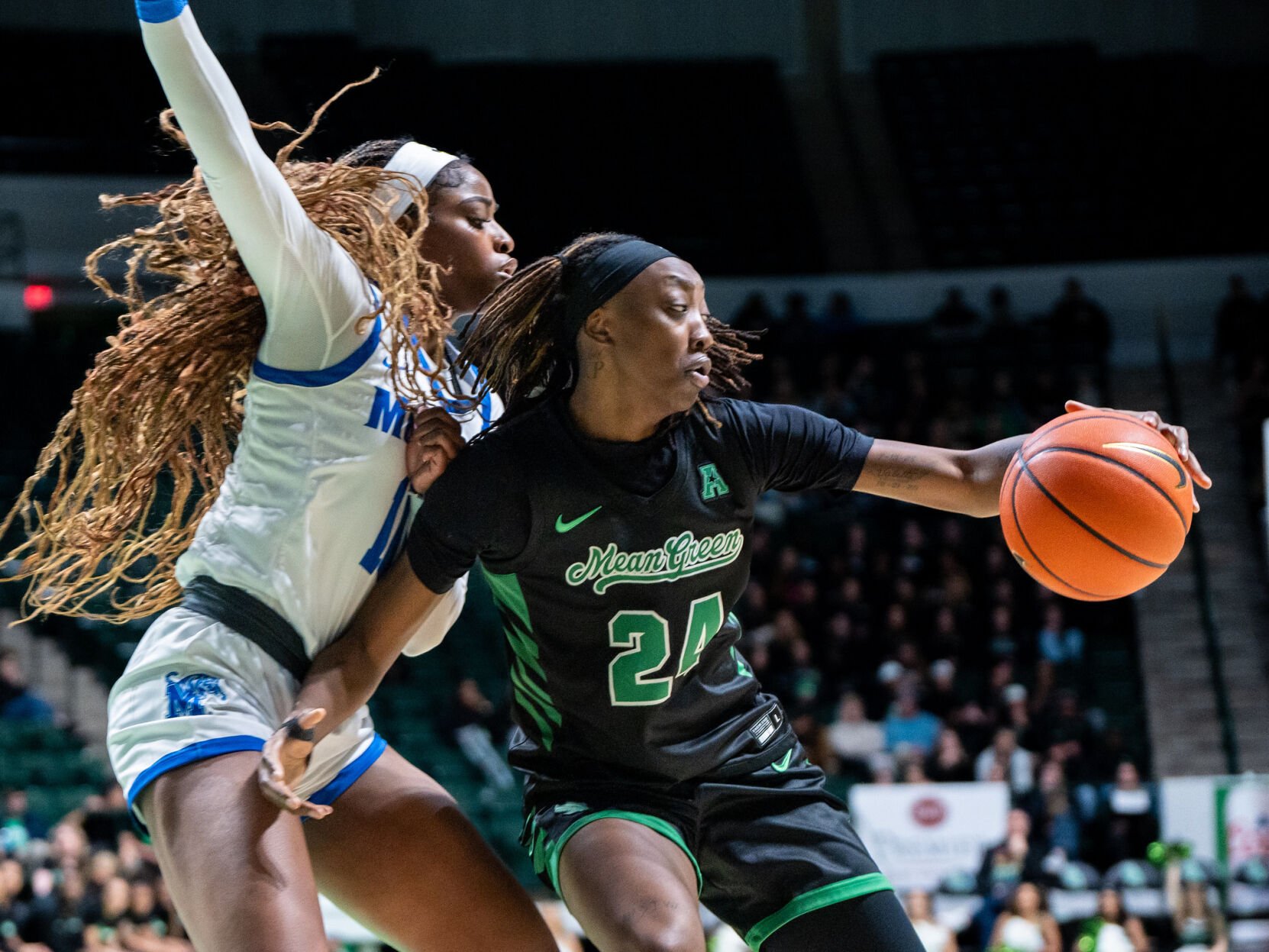 UNT women's basketball team knocks off Memphis for record 13th home win ...