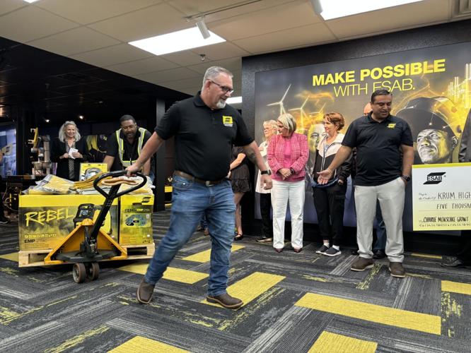 Krum High’s welding program gets state-of-the-art support from ESAB’s ...