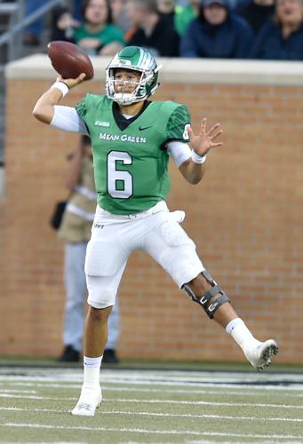 Football: Maher ready to pass along UNT career passing mark to Fine ...