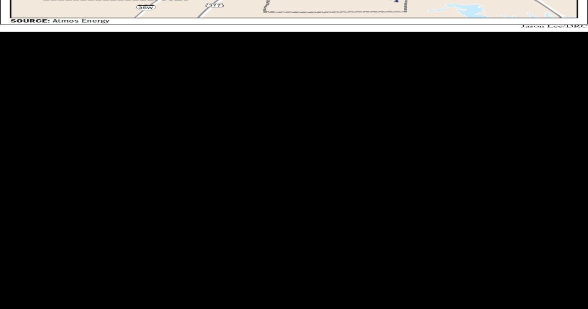 Atmos Energy map | Denton | dentonrc.com