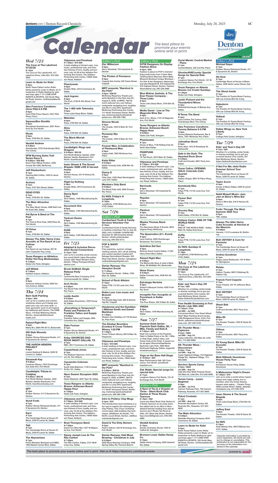 Page C1 | e-Edition | dentonrc.com