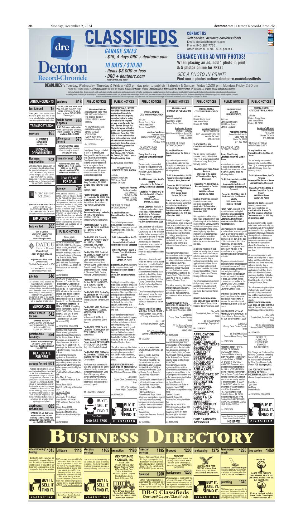 Page B2 | e-Edition | dentonrc.com