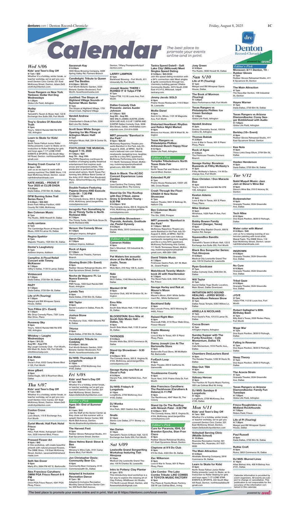 Page C1 | e-Edition | dentonrc.com