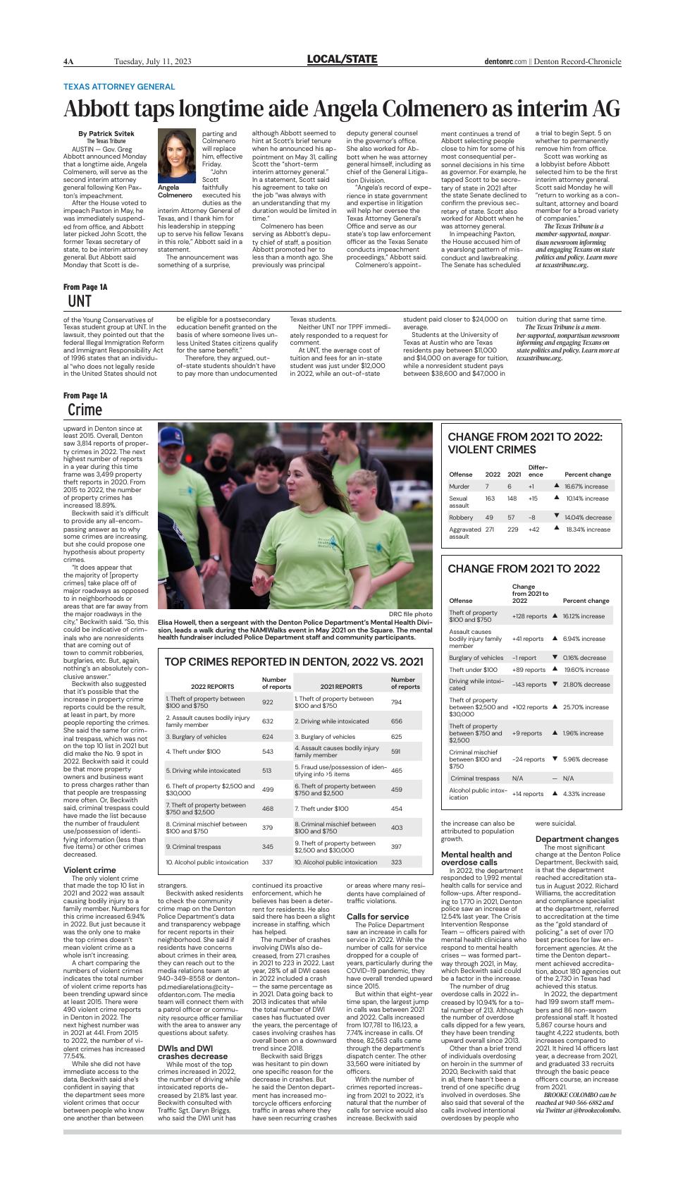 Page A4 | e-Edition | dentonrc.com
