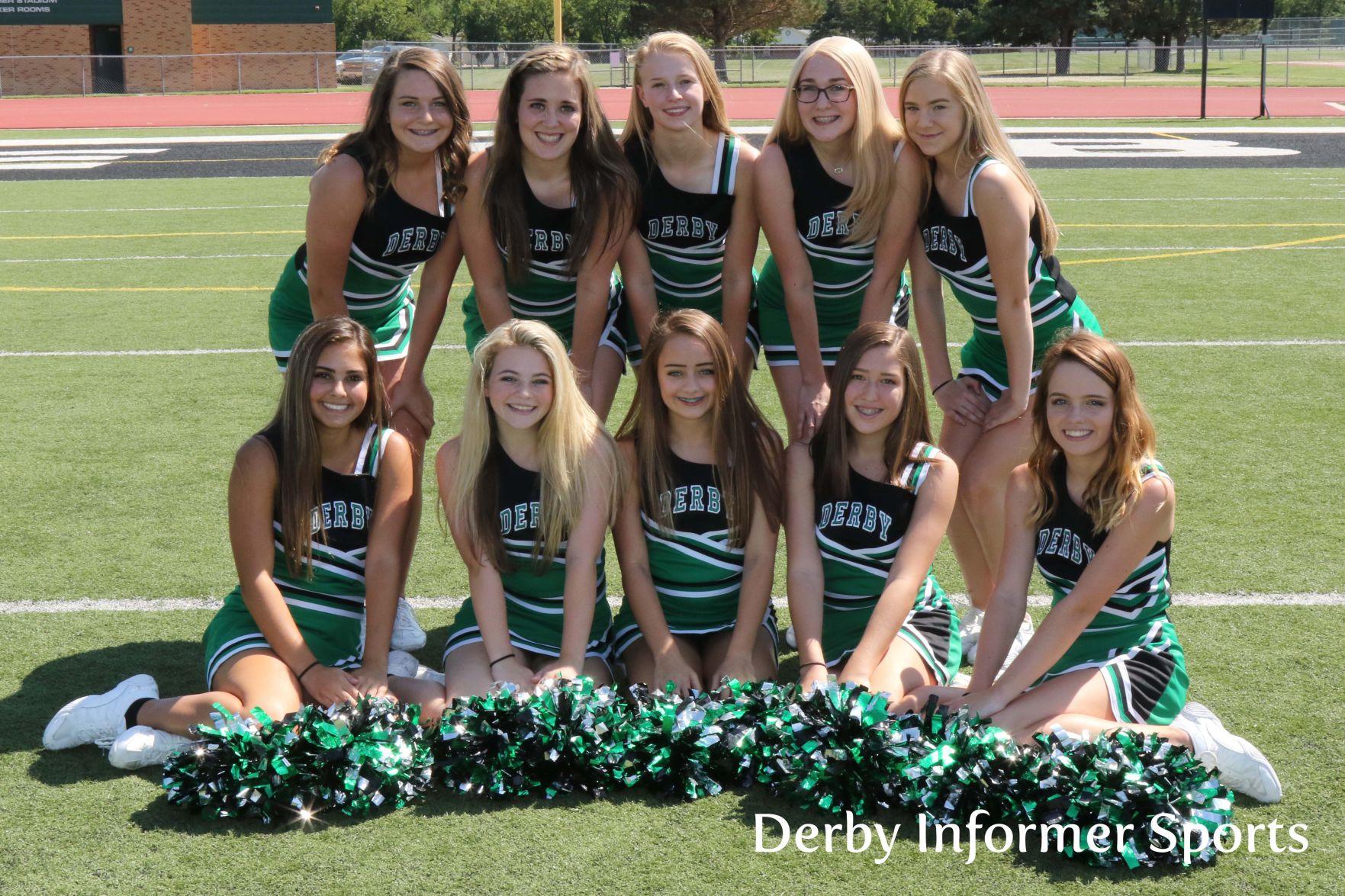 Big influx of youth for Derby cheerleaders | Fall Sports Guide ...