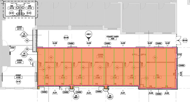 Design plans submitted for new high school administrative addition ...