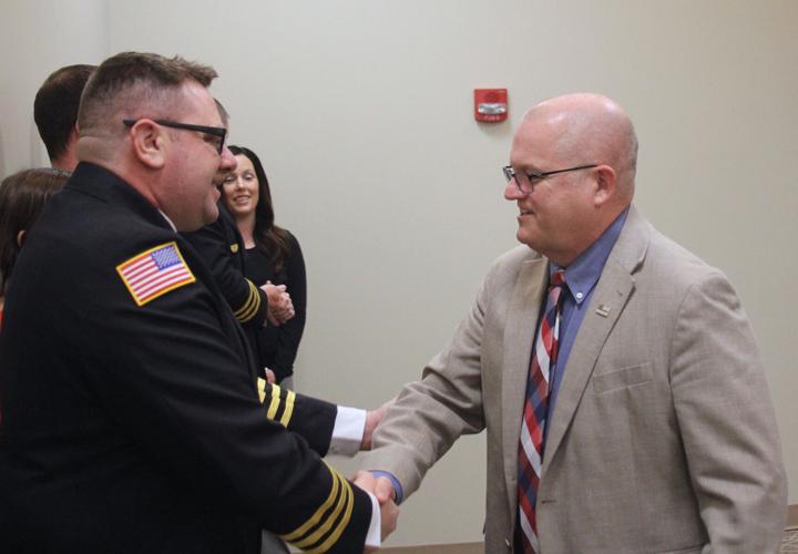 PHOTOS: Derby FD pinning ceremony | Featured | derbyinformer.com