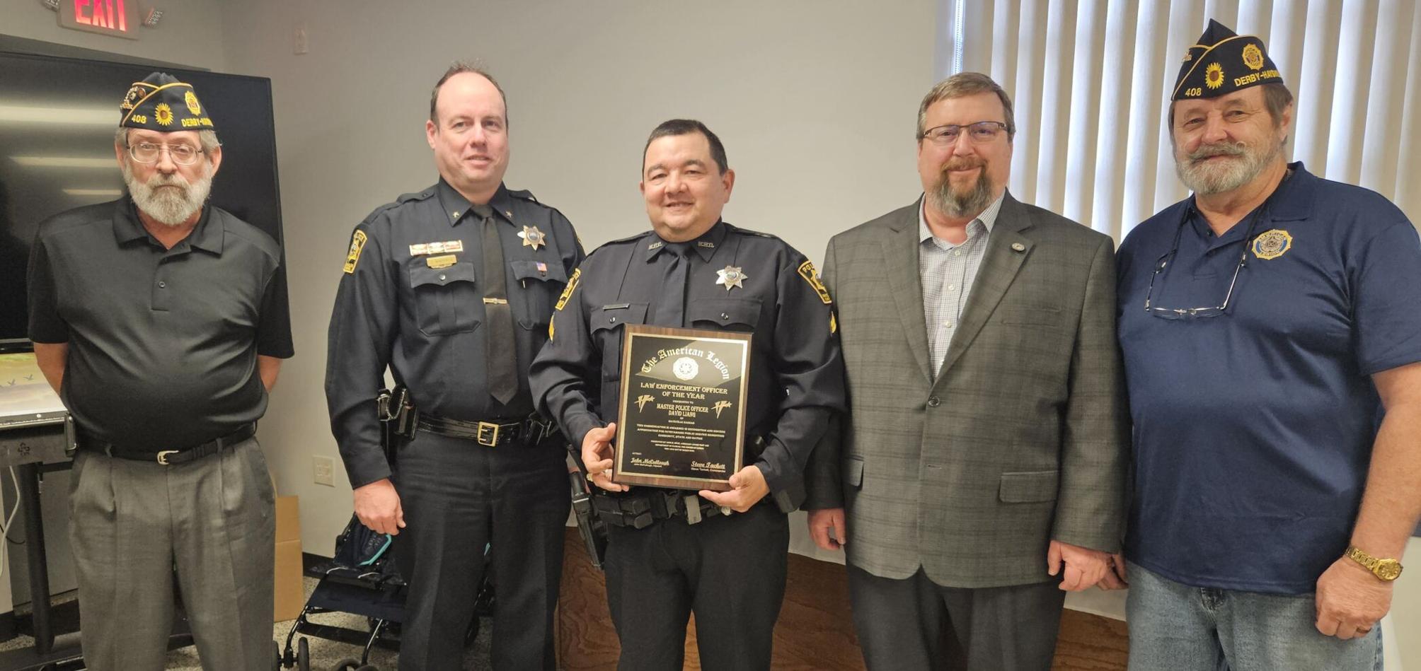 Haysville’s Liang named Officer of the Year | Area | derbyinformer.com