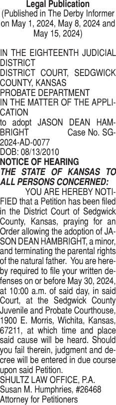05-01-24: Notice of Hearing - Jason Hambright Adoption | Public Notices ...
