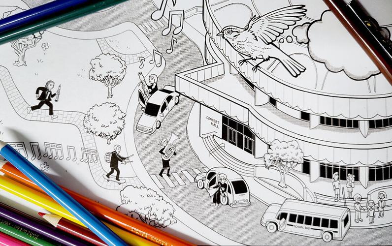 Wichita Symphony puts out coloring books | Area | derbyinformer.com