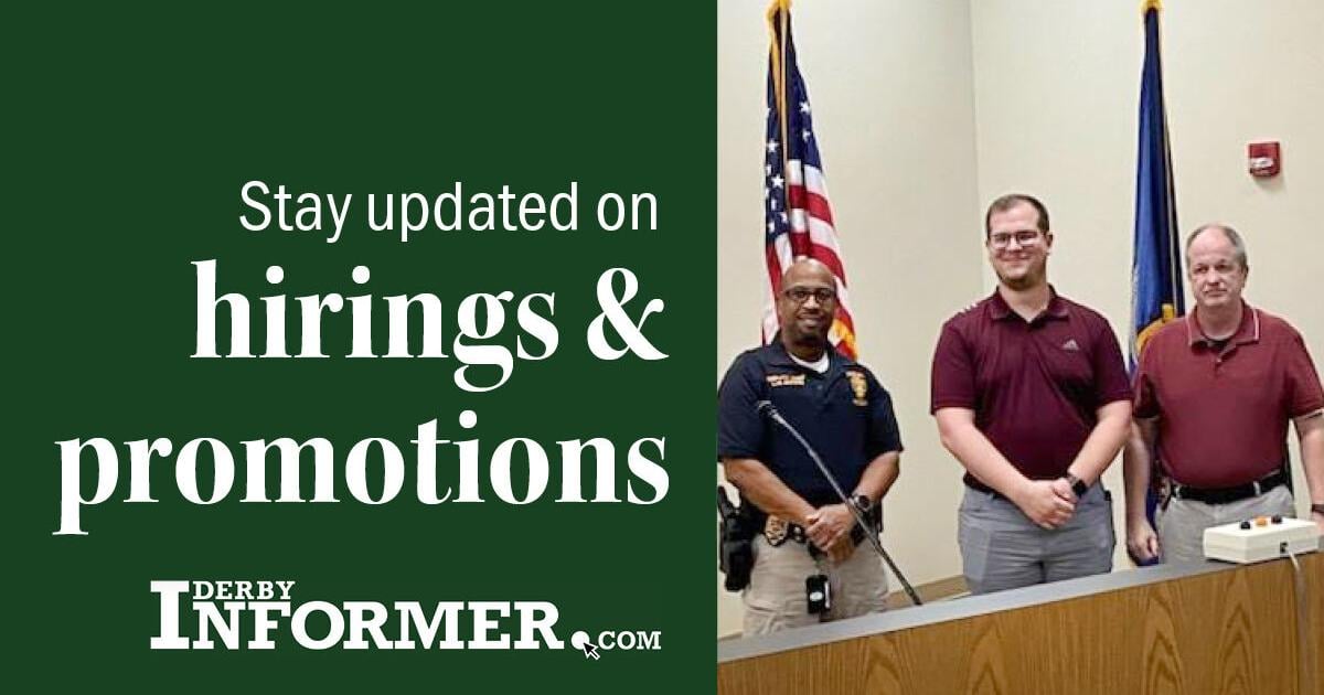 Derby PD welcomes newest officer | Derby Business News | derbyinformer.com