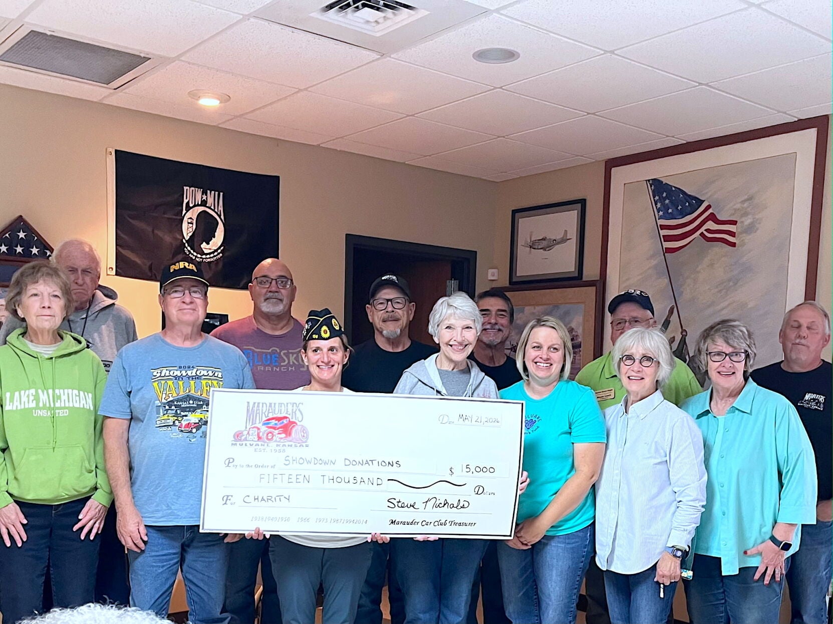 Mulvane Marauders donate to local charities | Area | derbyinformer.com