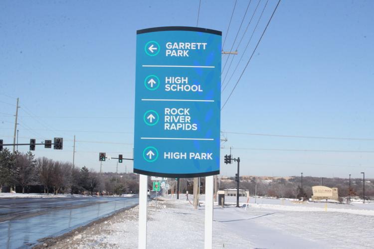 Installation of new wayfinding signs complete | Business ...