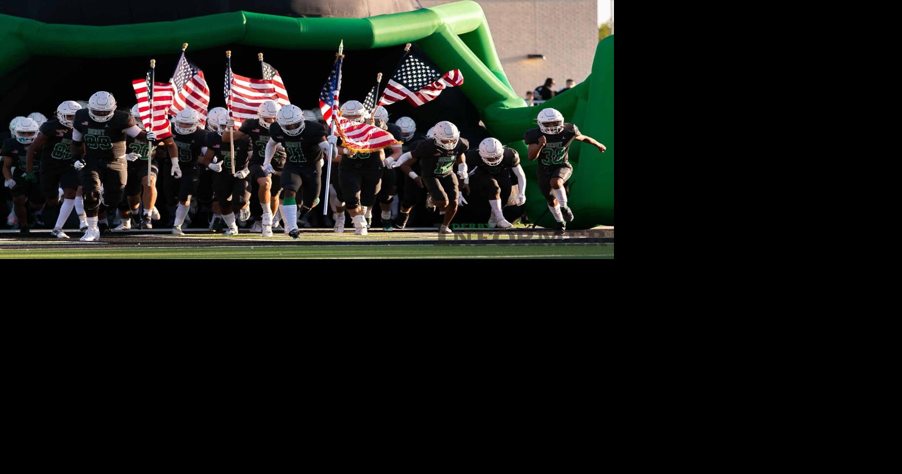 PHOTOS: Derby drops season opener 26-23 in overtime | Derby Sports ...